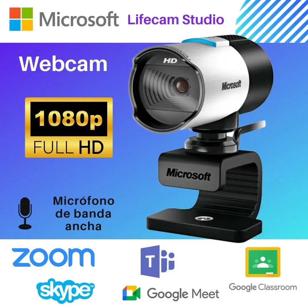 Camara Web | Webcam Microsoft LifeCam Studio - Q2F-00013 | Panama ...